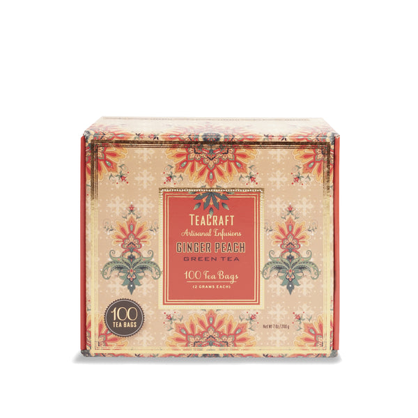 Teacraft Artisanal Infusions - Ginger Peach Green Tea – Life plus style ...