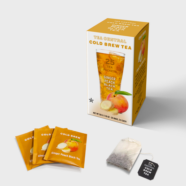 Tea Central - Ginger Peach Black tea – Life plus style gourmet